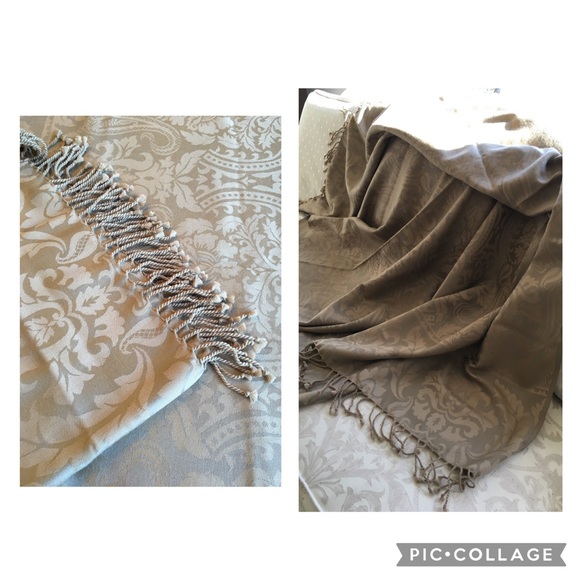 Bombay | Accents | Wool Brocade Throw | Poshmark